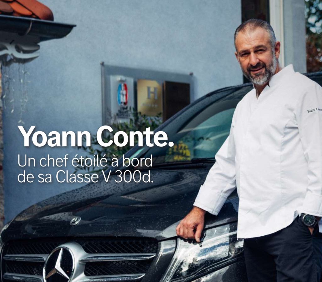 Mercedes - Van Stories - Yoann Conte, un lieu emblématique à Veyrier-du ...